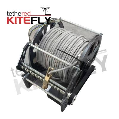 China AF-P4 Adjustable Tension Cable Reel for Winding and Unreeling Lines 24V 10A for sale