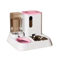 China Outdoor 2 In 1 Pet Feeder Automatic Food And Water Dispenser Non Slip Eco Friendly for sale