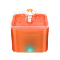 China 2L Pet Water Fountains Automatic Cat Drinking Water Fountains With LED for sale