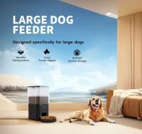 China Remote Control Tuya Smart Pet Feeder Large Capacity Timed Dog Food Dispenser With Camera for sale