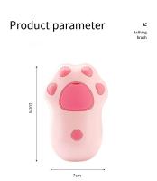 China Pink Pet Steamer Brush Customized Cat Grooming Comb With Steam for sale