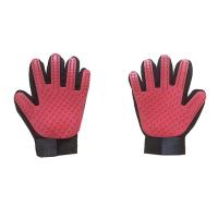 China Customized Pet Hair Remover Glove Durable Deshedding Glove For Dogs And Cats for sale