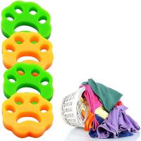 China 4 Pack Pet Cleaning Tools Reusable Laundry Pet Hair Catcher Manual for sale