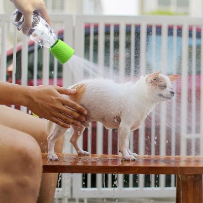 China Portable Dog Shower Heads Silicone Dog Bath Sprayer Outdoor for sale