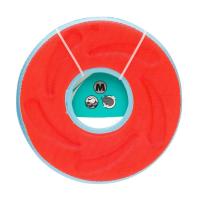 China Resistance Bite Flying Disc Toy Rubber Soft Dog Frisbee Interactive for sale