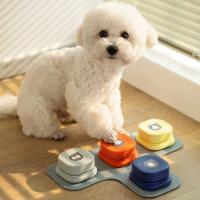 China Customized Dog Communication Buttons Square Voice Recording Buttons For Dogs for sale