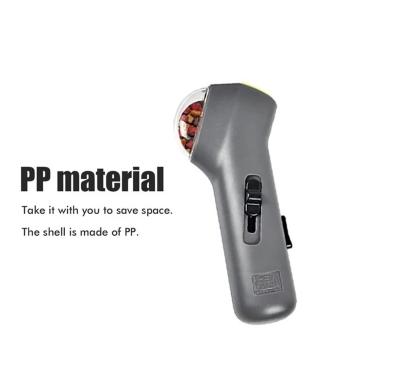 China PP Pet Treat Launcher Interactive Dog Treat Catapult Grey for sale