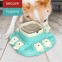 China Multi Functional Dog Puzzle Bowl Customized Maze Dog Bowl Sustainable for sale