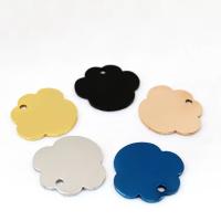 China Blank Stainless Steel Dog Tags Customized Engraved Dog Collar Tags for sale