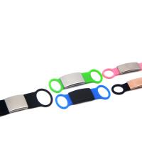 China Stainless Steel Personalised Pet Tags Slide On Dog Collar Name Tags for sale