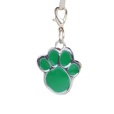 China OEM / ODM Stainless Steel Pet Tags Paw Shape Dog Identity Tags for sale