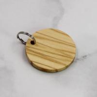 China Laser Engrave Puppy ID Tags Wooden Puppy Name Tag For Collar for sale