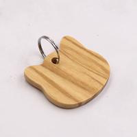 China Laser Engrave Puppy ID Tags Wooden Puppy Name Tag For Collar for sale