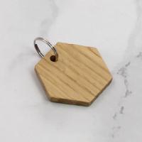 China Laser Engrave Puppy ID Tags Wooden Puppy Name Tag For Collar for sale
