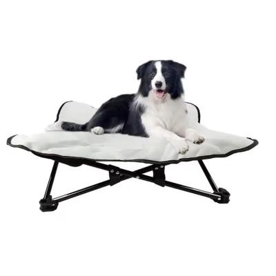 China Oxford Dog Hammock Beds Waterproof Elevated Outdoor Dog Beds Eco Friendly for sale