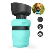 China Portable Squeeze Dog Water Bottle 500ml Dog Water Drinking Bottle Blue / Pink for sale