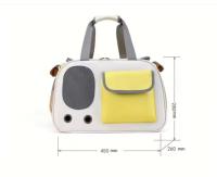 China Portable Pet Carrier Bag Canvas Cat Shoulder Bag Carrier Outdoor for sale