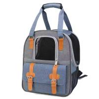 China Oxford Pet Carrier Bag Semi Circle Dog Carrier Backpacks Breathable for sale