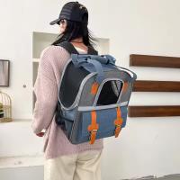 China Oxford Pet Carrier Bag Semi Circle Dog Carrier Backpacks Breathable for sale