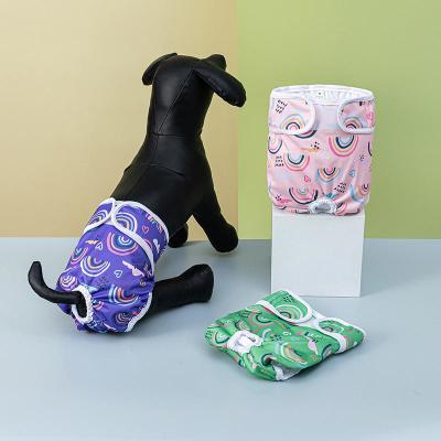 China Reusable Pet Accessories Anti Harassment Washable Female Dog Diaper Customized for sale