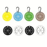 China OEM Pet Accessories Hands free Dog Poop Bag Clip Round With Hook for sale