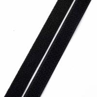 China Nylon Hook And Loop Strap Black Velcro Straps Customized Color Size for sale