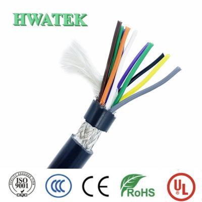 China UL2468 Tinned Copper Stranded Industrial Flexible Cable 15C 24AWG SR-PVC Insulation PVC Jacket for sale
