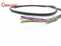 China UL21039 Flexible Electrical Power Wire XLPE Insulation 40 AWG - 10 AWG 105℃ 300V Flat Ribbon Cable for sale