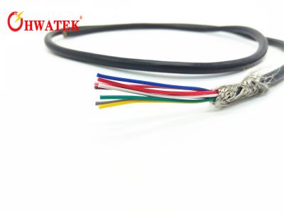 China UL21039 Flexible Electrical Power Wire XLPE Insulation 40 AWG - 10 AWG 105℃ 300V Flat Ribbon Cable for sale