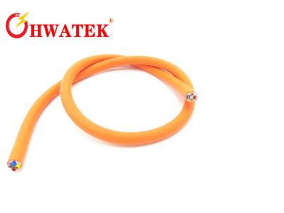 China Colored PUR Jacketed Industrial Flexible Multicore Cable 300V -40°C to 80°C Temperature Range for sale
