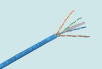 China Category 6 LAN Cable UTP Cat 6 with PVC or Halogen Free FRPE Jacket - 30V Rated, -20℃ to 80℃ Temperature Range for sale