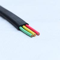 China 2-Core 2.5 mm² Solid Copper Flat Cable 450V/750V 70℃ PVC Jacket for Industrial Applications for sale