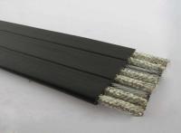 China PVC Jacket Tinned Copper Stranded Unshielded Flat Cable 300V 105℃ UL2651 10F × 28AWG for sale