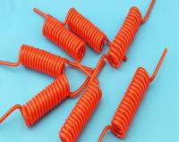 China Bright Color Electrical Curly Extension Cord - 30V 80°C UL/cUL Certified Coiled Power Cable with Copper Conductor for sale