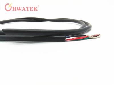 China UL20236 Braided Shielded Multicore Cable 30V 80℃ for Electronic Appliances Internal Wiring with PUR Jacket for sale