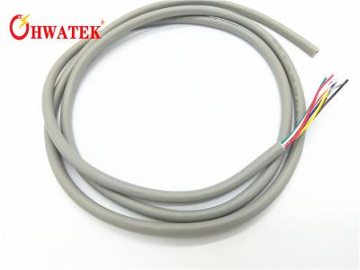China UL21394 TPE Sheath Multicore Flexible Cable 40AWG 30V 80℃ VW-1 Rated Industrial Control Cable for sale