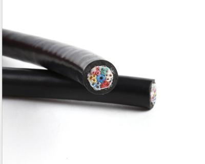 China Stranded Industrial Flexible Cable with PUR Sheath 300V Multi Conductor Shielded -40°C to 80°C for sale