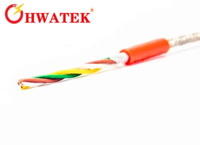 China Low Capacitive Screened Servo Motor Cable 1000V with PVC Orange Sheath for Industrial Automation for sale