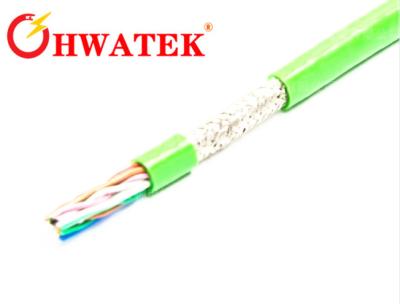 China Braided Flexible Servo Cable with TPE Insulation - 600V Rated, -40℃ to 105℃ Temperature Range for Industrial Automation for sale