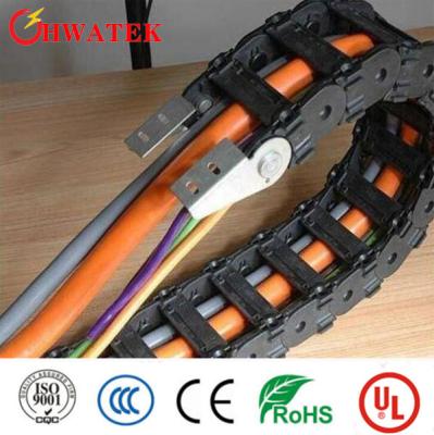 China 2F × 0.50mm² -40~105℃ Temp Resistant 60V DC Stranded  PVC Insulation PVC Jacket Bare Copper Stranded flat Cable for sale