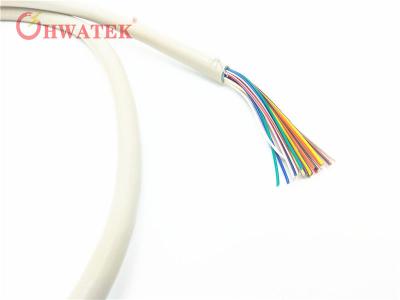 China UL2517 4C 24AWG with Ground PVC Insulated Flexible Cable 105C 300V for sale