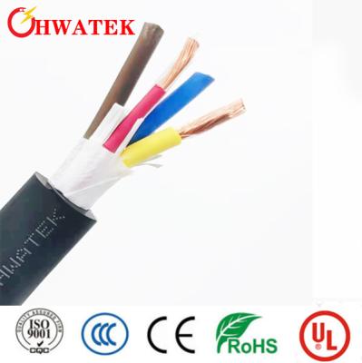 China UL13 CL2 18 AWG 4 Core Bare Copper Stranded Power Limited Circuit Cable 150V 75C for sale