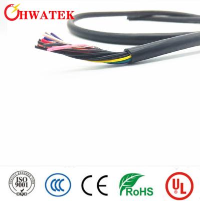 China UL21307 Tinned Copper Stranded Flexible Cable 7C 24AWG PVC Insulation FRPE Jacket 300V 80C for sale