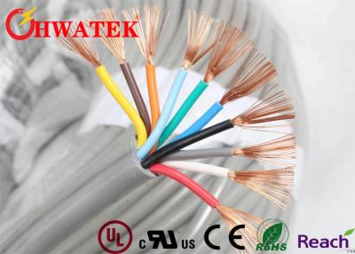 China UL2464 300V 26AWG PVC Insulated Elevator Signal Cable with VW-1 Flame Retardant and Oil Resistance for sale