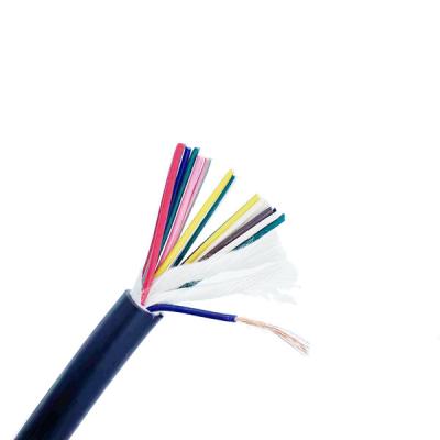 China UL 20549 Tinned Copper Stranded 4C 22AWG 300V 80C VW-1 TPU Jacket Cable for sale
