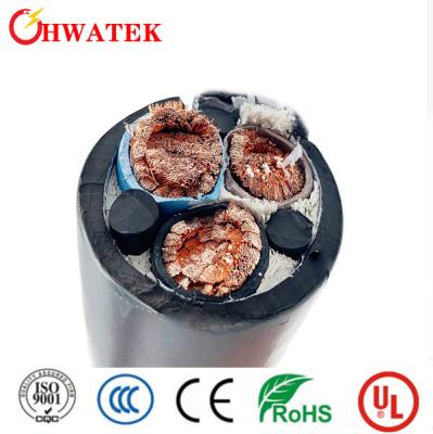 China CQC Certified Electric Vehicle Charging Cable 3x10AWG+2x18AWG AC450/750V TPE for sale