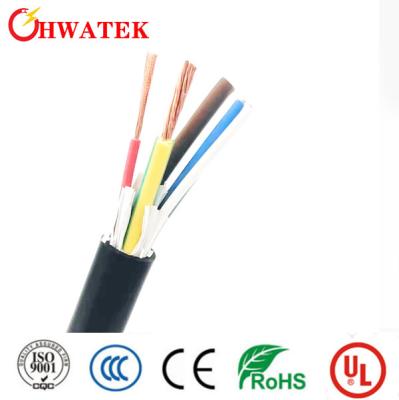 China UL2095 300V Unshielded PVC Multicore Cable 5Px24AWG 8Cx24AWG with Drain Wire for sale