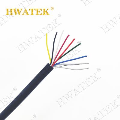 China Electrical Flexible Braid Shielded Cable UL2464 AWM 2464 62Cx24AWG+ADB for sale