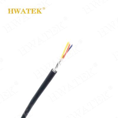 China Medical Grade 2 Conductor 22AWG 300V Shielded Cable SR-PVC PVC HDPE 80C for sale