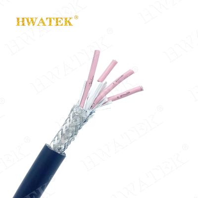 China UL 2464 10C 22AWG PVC Unshielded Flexible Cable 300V Black for sale